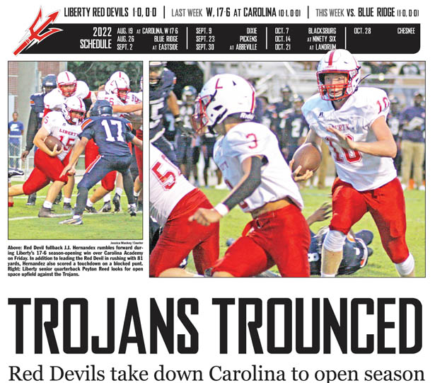 Red Devils take down Carolina to open season