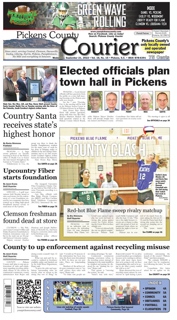 Courier Comics, Puzzles and Games 9-21-22