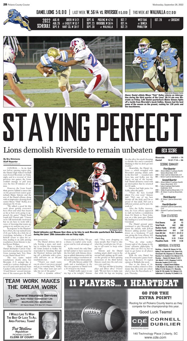 INSIDE THIS WEEK’S FOOTBALL FRENZY