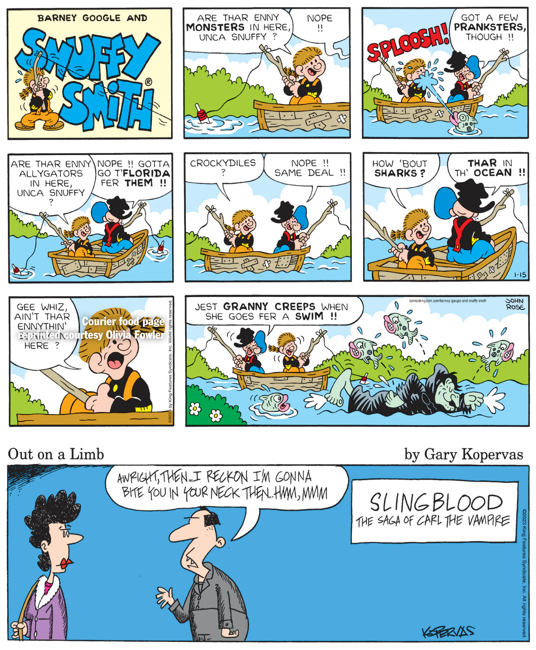 Courier Comics, Puzzles and Games 1-10-24