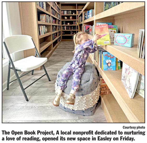 Open Book Project has new home in Easley
