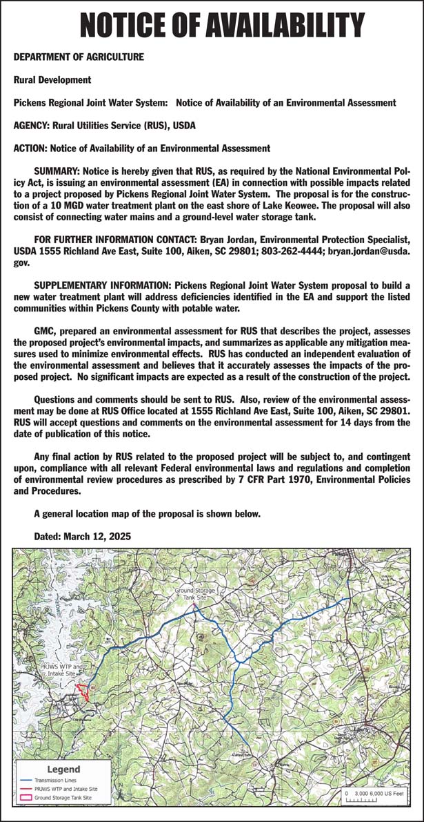 Notice of Availability