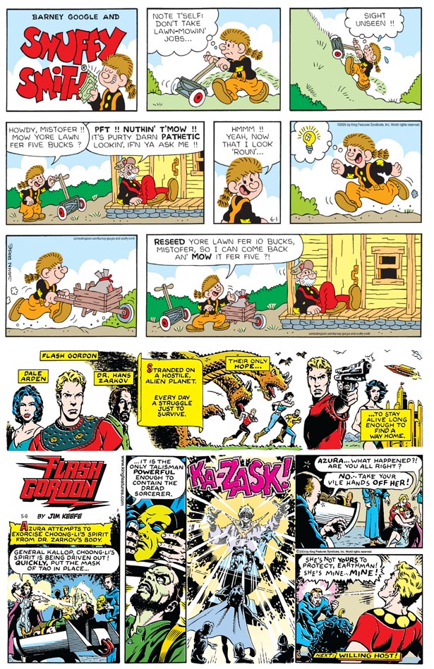 Courier Comics. Puzzles and Games 5-27-26